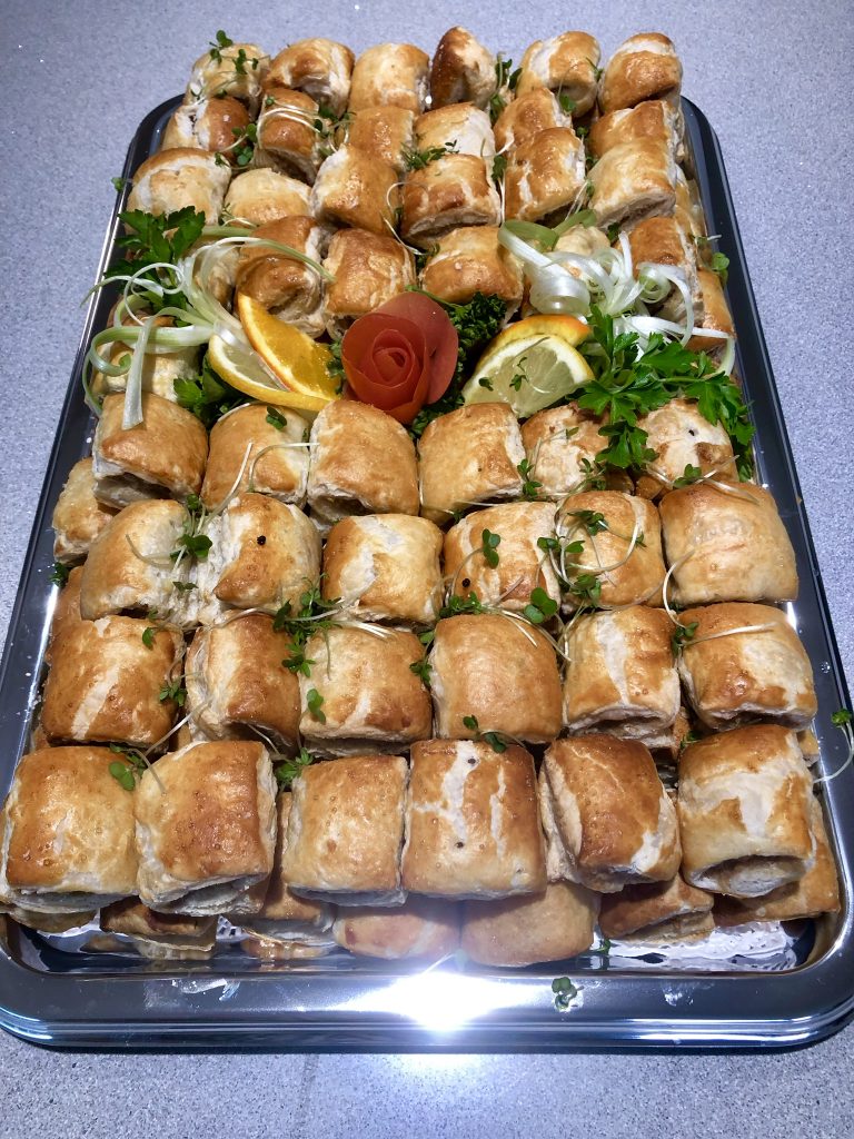 Mini Sausage Roll Platter | Lay and Leave Buffets